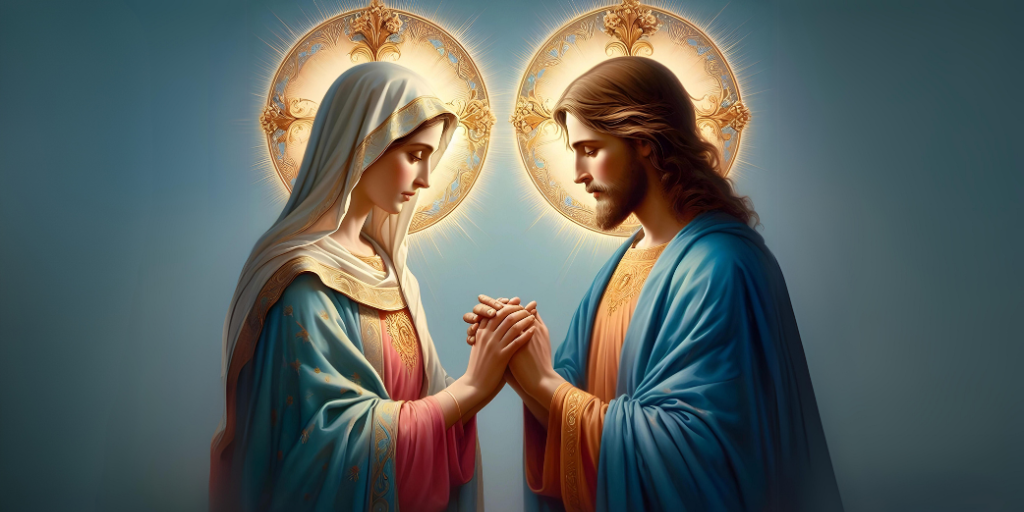 Sexta Alegria de Maria Santíssima! ENCONTRO DE MARIA COM JESUS RESSUSCITADO